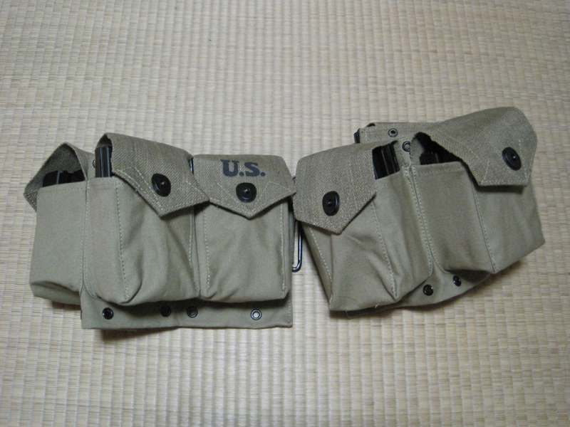 アメリカ軍 M1937 BARマガジンベルト (海外製・複製品)│ナナシノミコト