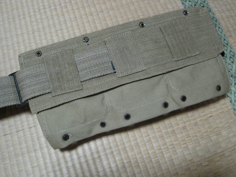 アメリカ軍 M1937 BARマガジンベルト (海外製・複製品)│ナナシノミコト
