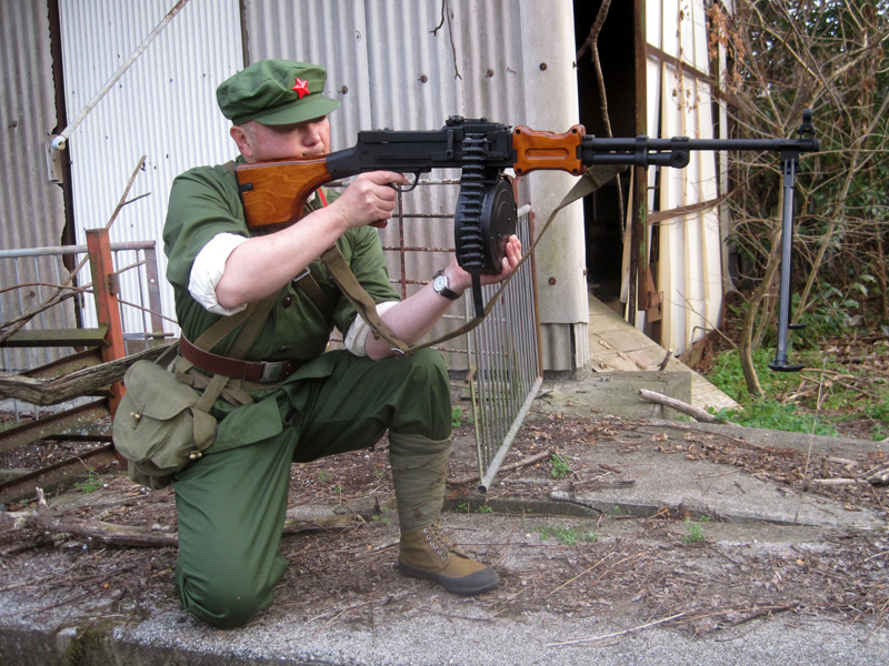 中国製RPD ～ 中国人民解放軍 56式班用機関銃 射手 (1960～80年代)│ナナシノミコト