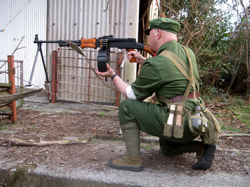 中国製RPD ～ 中国人民解放軍 56式班用機関銃 射手 (1960～80年代)│ナナシノミコト